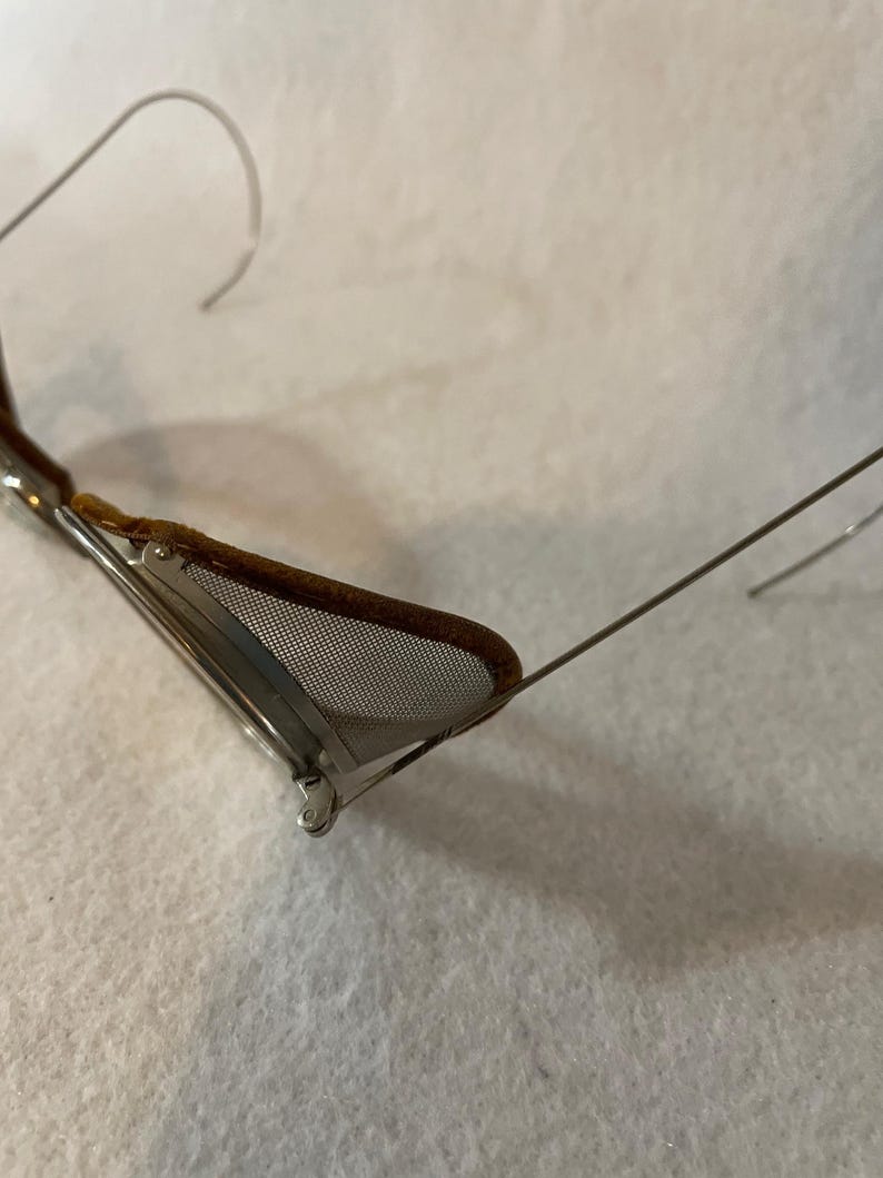 Vintage Wire Mesh Screens and Flip Sides on 1900's Safety Glasses - Etsy