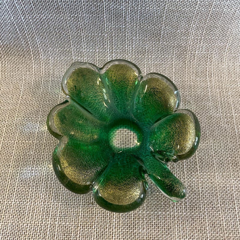 24k Glass Gold Bowl - Etsy