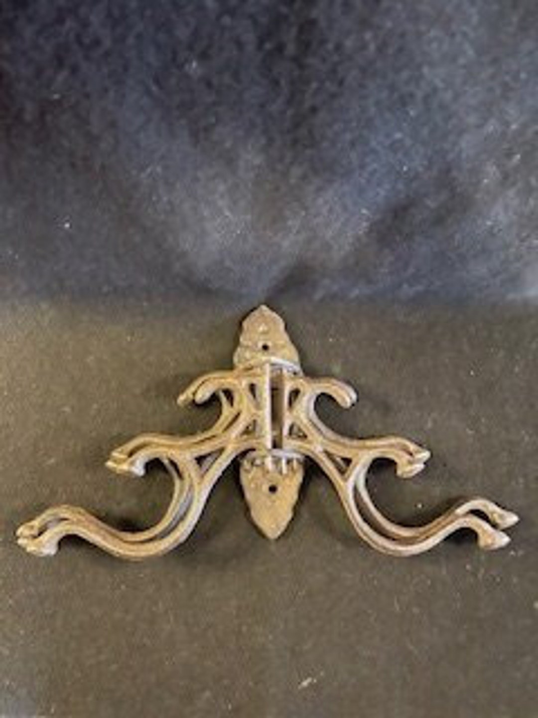 Five Bracket Hook wrought Iron Hook With Five Large Metal Hook With ...