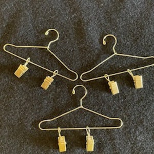 Three Mini Hangers Photo Hangers Mini Quilt Hanger Decorative Hangers ...