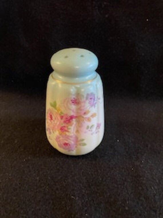 Hat Pin Holder with Hand Painted Pink Roses - Rose Pa… - Gem