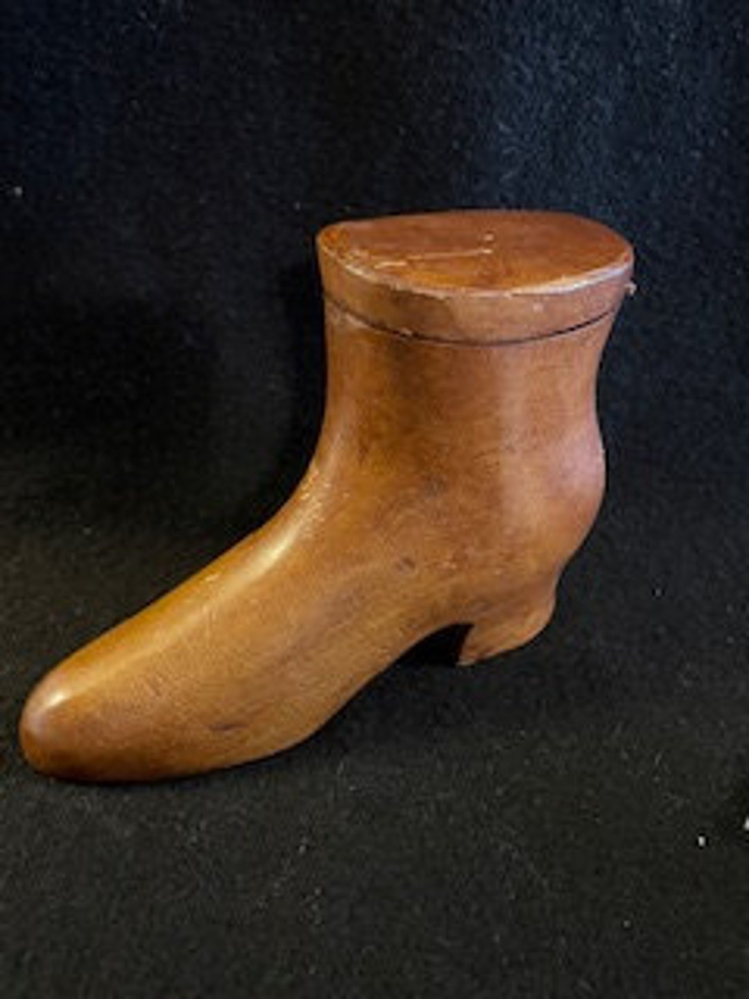 Wooden Shoe That Opens - Hinged Top Wooden Boot - Movie or Photo Prop ...