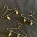Three Mini Hangers - Photo Hangers - Mini Quilt Hanger - Decorative ...