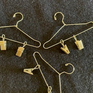 Three Mini Hangers Photo Hangers Mini Quilt Hanger Decorative Hangers ...