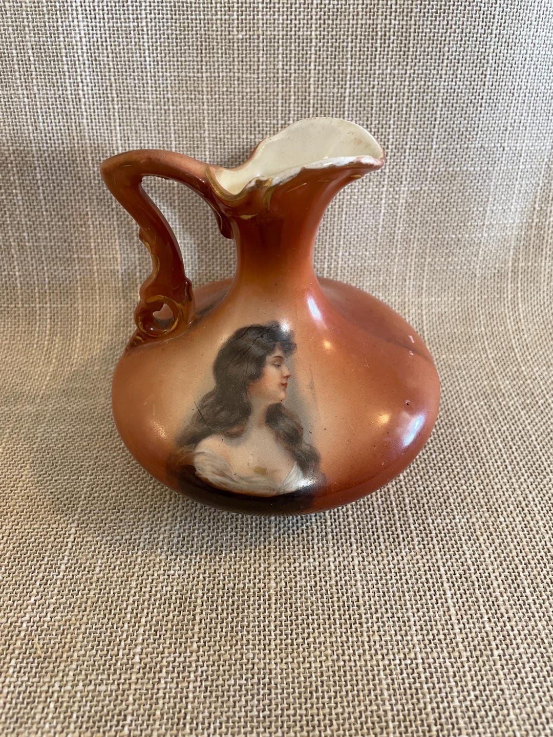 Austrian Lady Pitcher With Beautiful Figure on the Front - Austrian ...