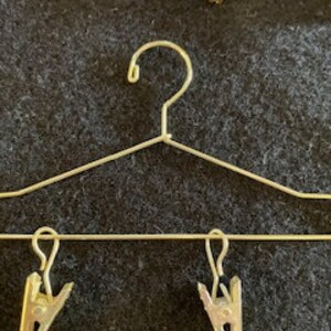 Three Mini Hangers Photo Hangers Mini Quilt Hanger Decorative Hangers ...