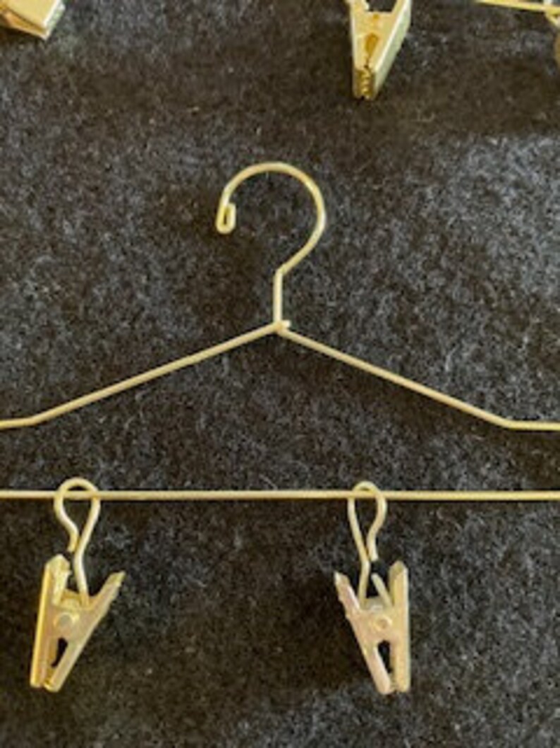 Three Mini Hangers Photo Hangers Mini Quilt Hanger Decorative Hangers ...