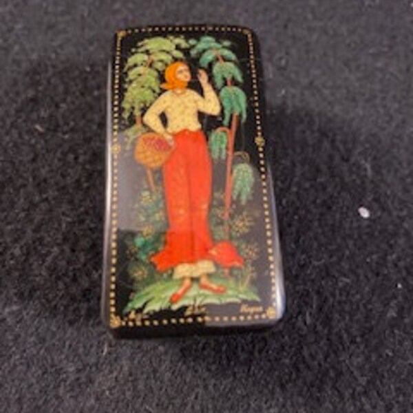 Russian Lacquer Box - Etsy
