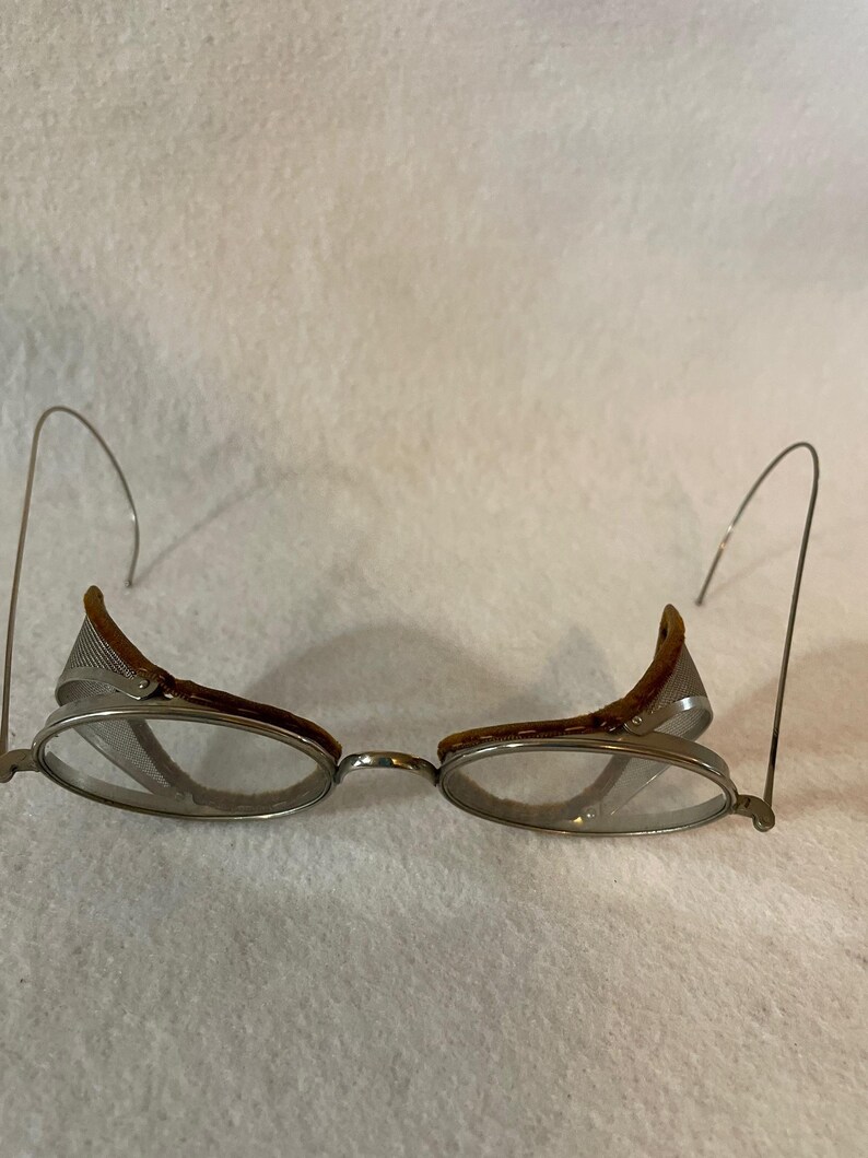 Vintage Wire Mesh Screens and Flip Sides on 1900's Safety Glasses - Etsy