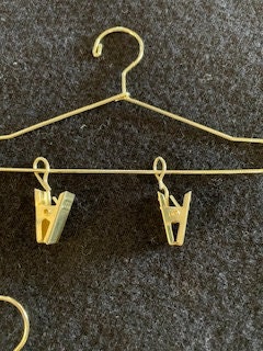 Three Mini Hangers Photo Hangers Mini Quilt Hanger Decorative Hangers ...