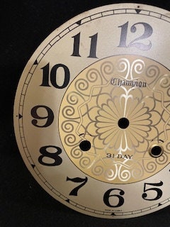 Metal Clock Face Industrial Looking Clock Face Photo Prop Clock Face ...