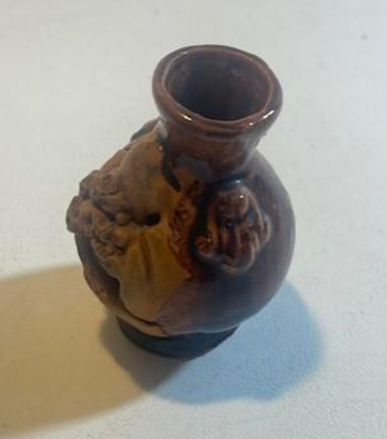 Carved Pottery Relic With Relief of Caves Banks Carved Relic ...