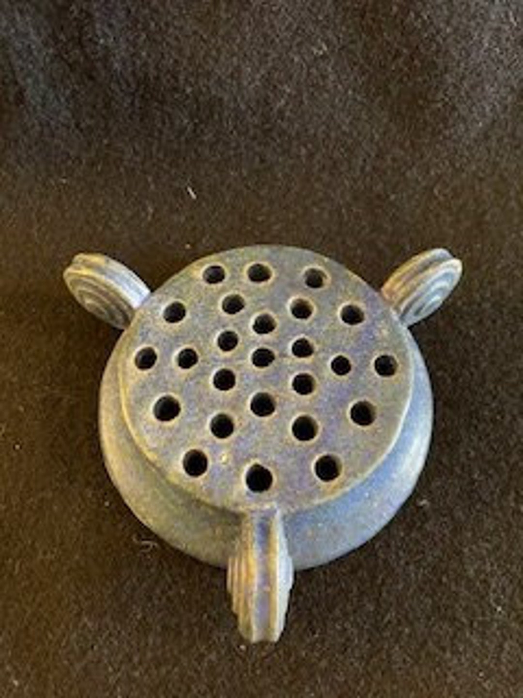 Fulper Footed Flower Frog in Lovely Shade of Blue - Fulper Footed ...