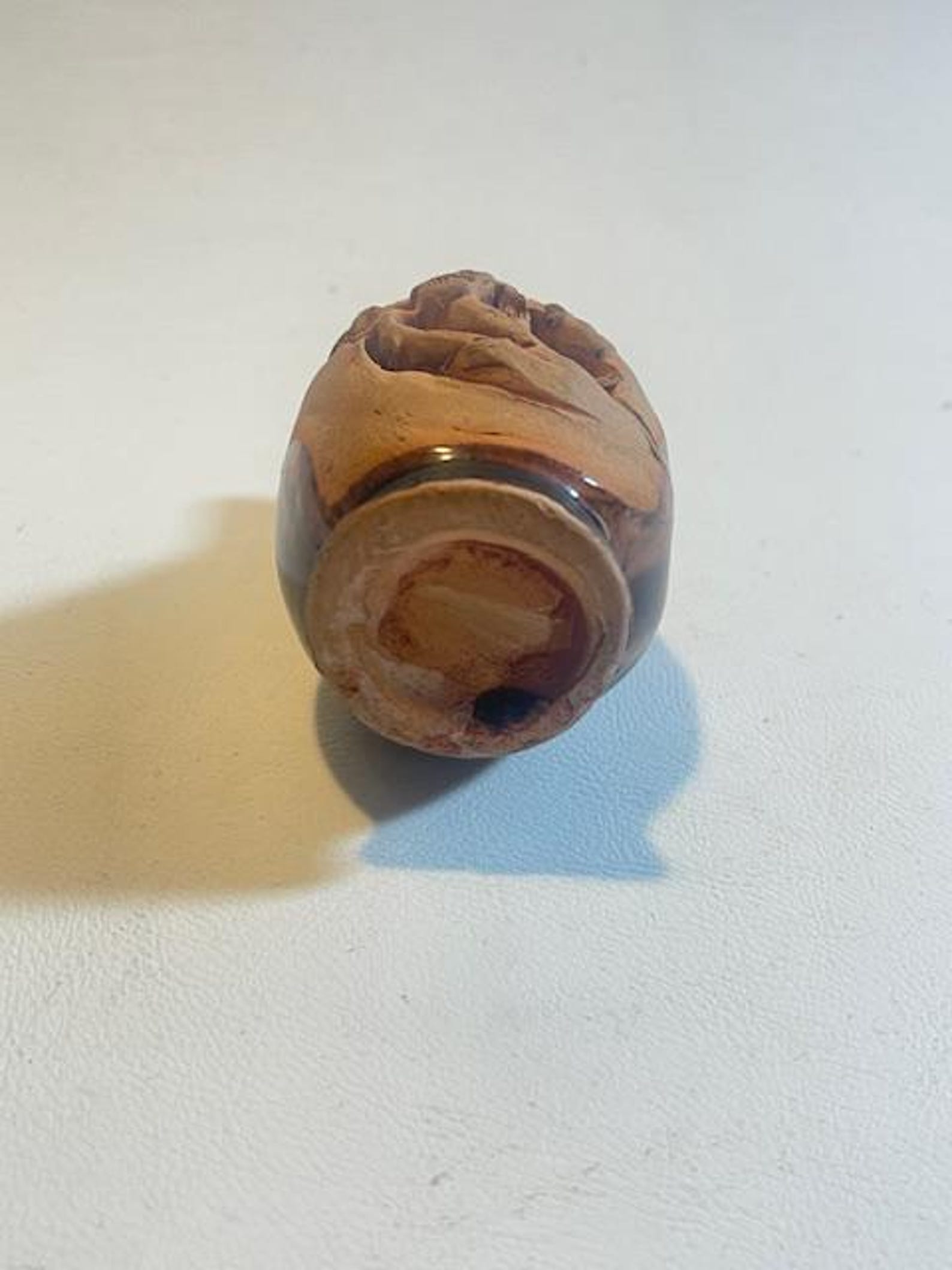 Carved Pottery Relic With Relief of Caves Banks Carved Relic ...