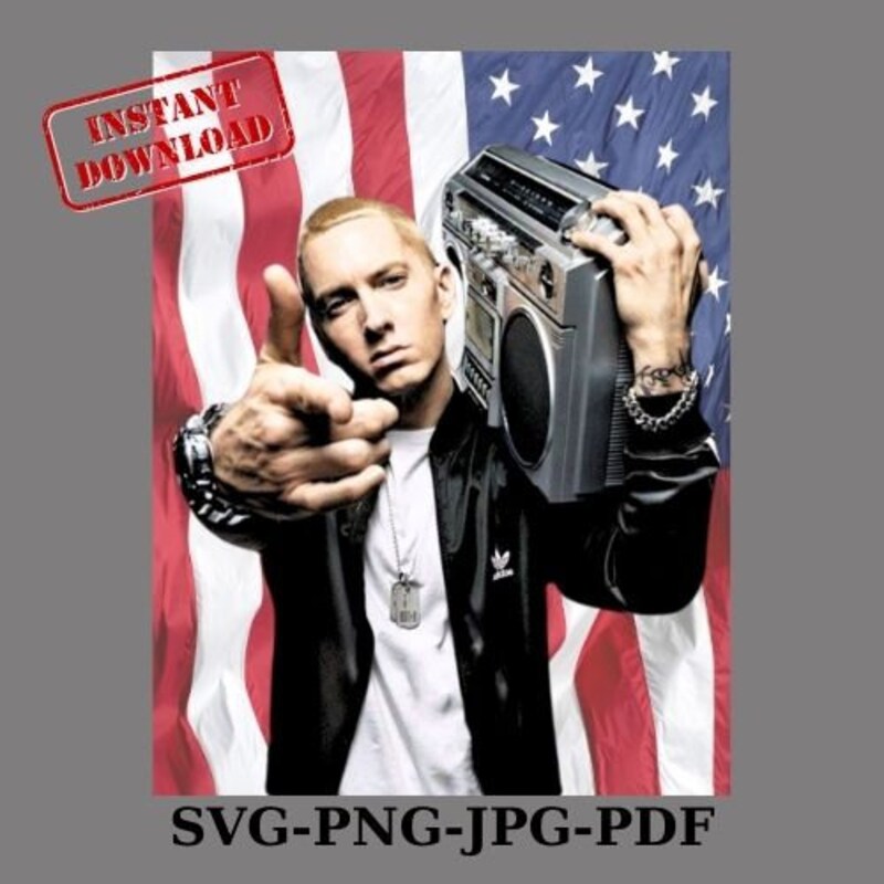 Eminem Svg File - Etsy