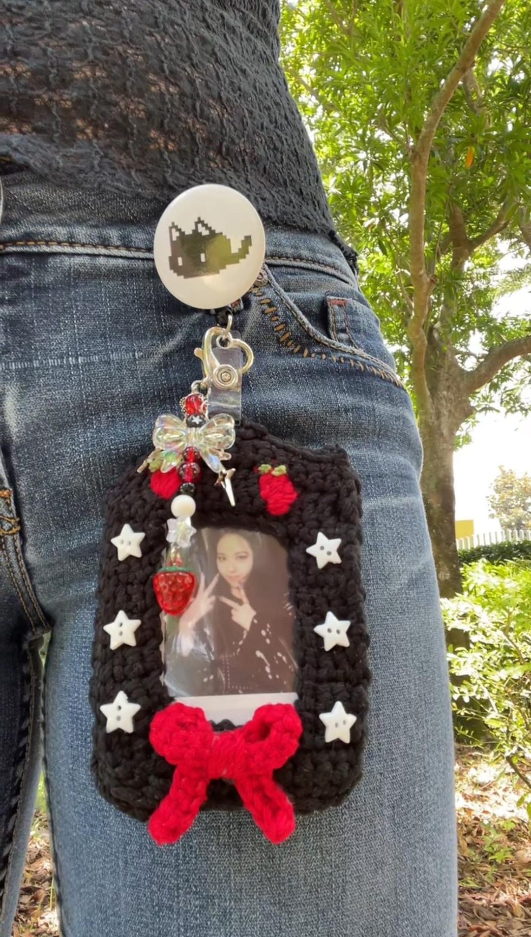 Crochet Custom Badge Reels - Etsy