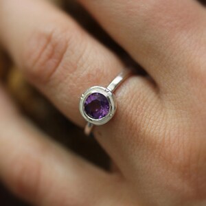 Crystal Clear White Topaz Ring in Sterling Silver, 925 Engagement or ...