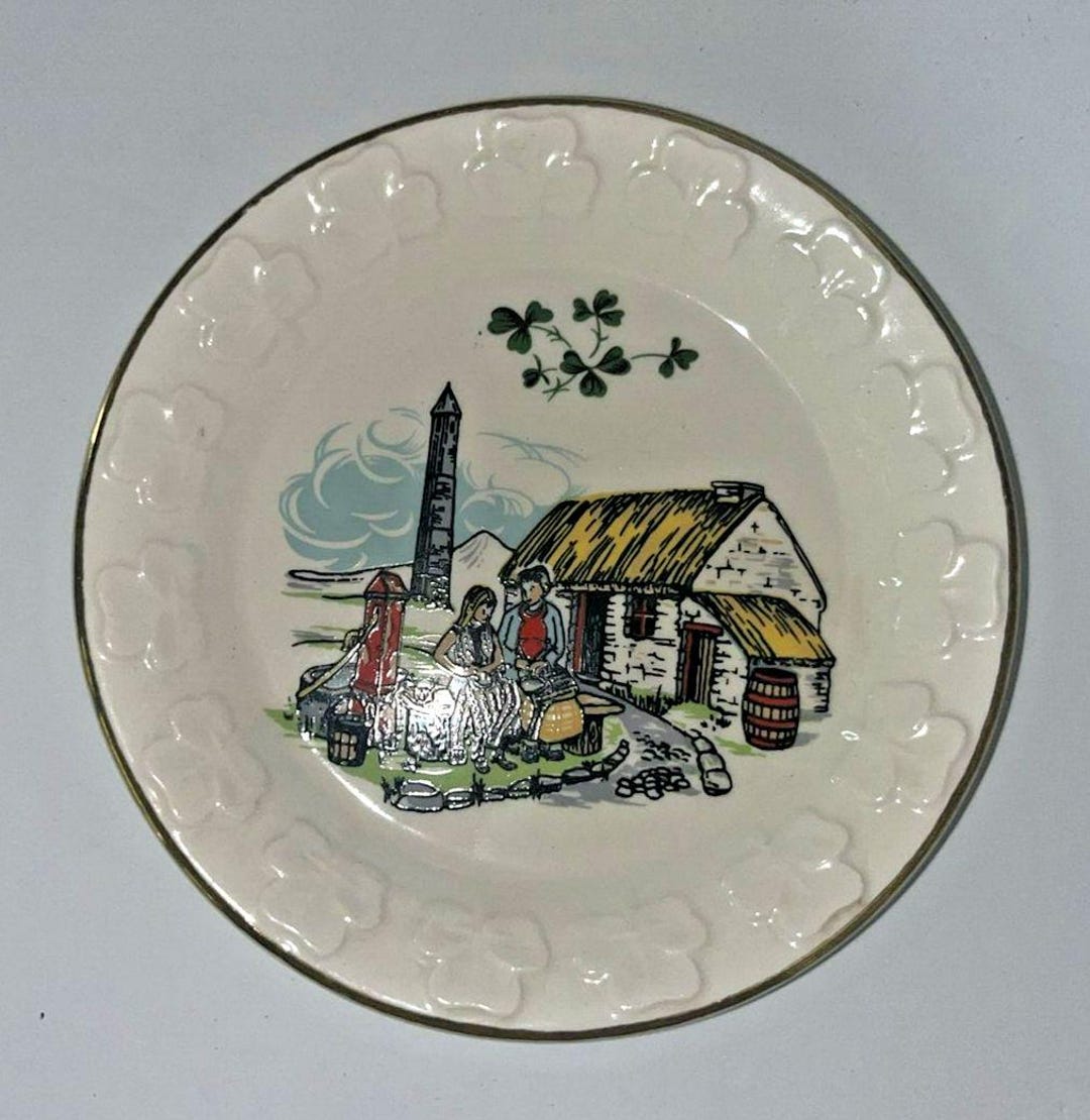 Carrigaline Pottery Cork Ireland Mini Plate 4.75 Inch Vintage Ceramic ...