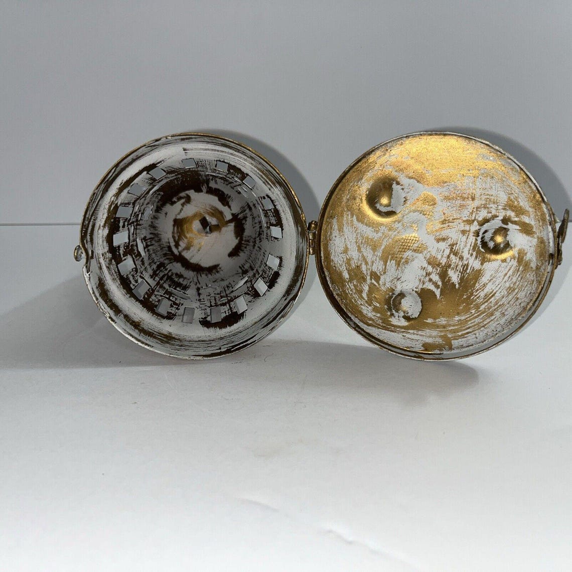 Brushed Gold Metal Bell Potpourri Holder Christmas Decor Made in India ...