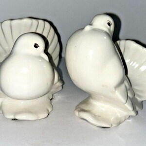 Ceramic Doves Pair Love Birds Vintage Display Collectible - Etsy