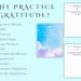 Gratitude Daily Journal Printable Mindfulness Journal Digital Dreamy ...