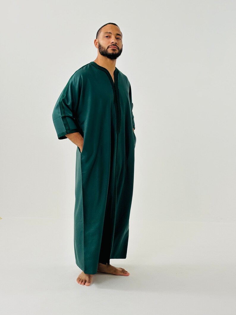 Luxury Moroccan Thobe Handmade Extra Premium Quality Djellaba, Jubbah ...