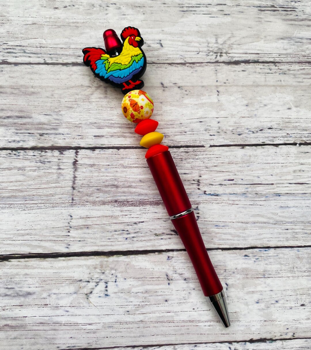 Farm Country Chicken Hen Rooster Writing Pen - Etsy
