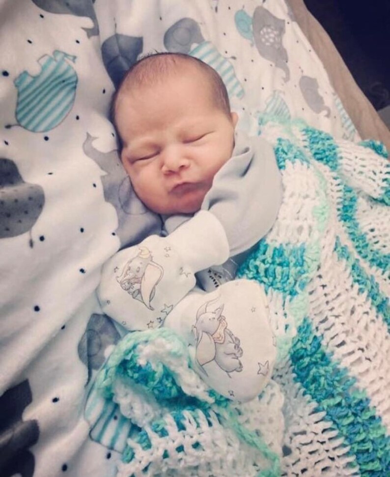 Woodland Forest Creatures Mitts Little Baby Boy Girl - Etsy