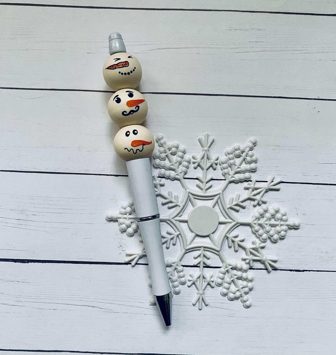 Winter Wonderland Christmas Snowmans Magical Holiday Writing Pen - Etsy