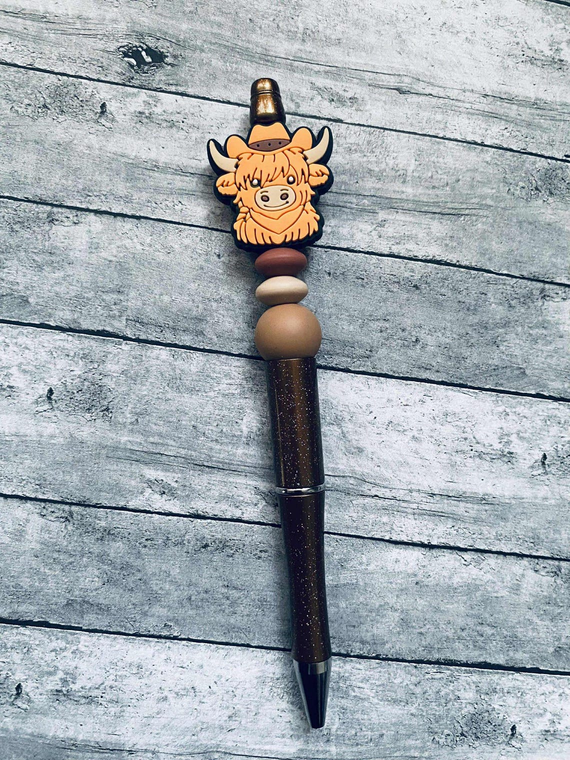 Country Cow Bull Western Farm Writing Pen Cowboy Cowgirl - Etsy