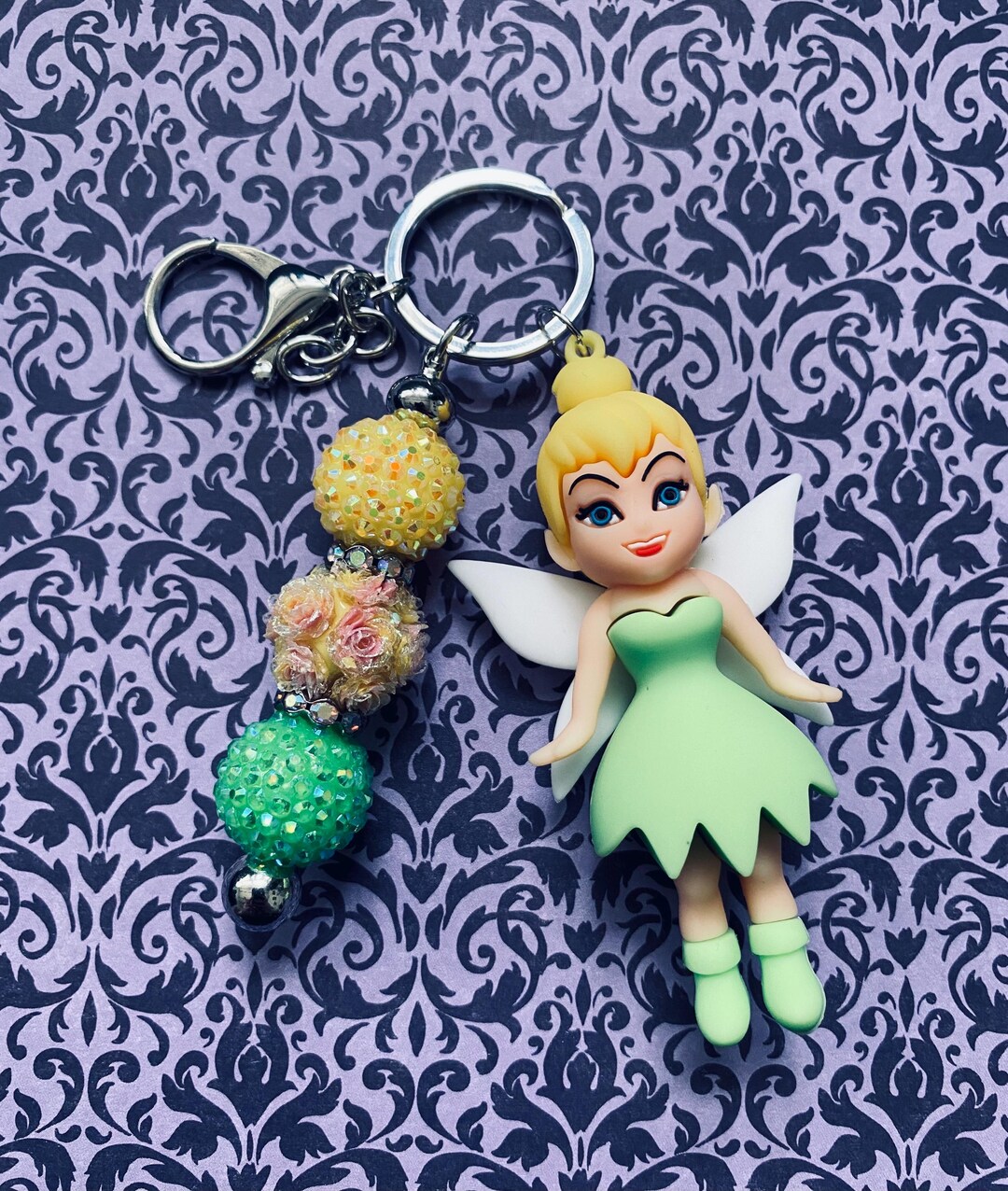 Enchanted Fairytale Pixie Fairy Keychain Bag Clip - Etsy