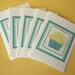 Sweet Cupcake Hand-stitched Cards (multiple Colors, Pack of 5) - Etsy