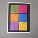Peace Note Card / Five Pack - Etsy