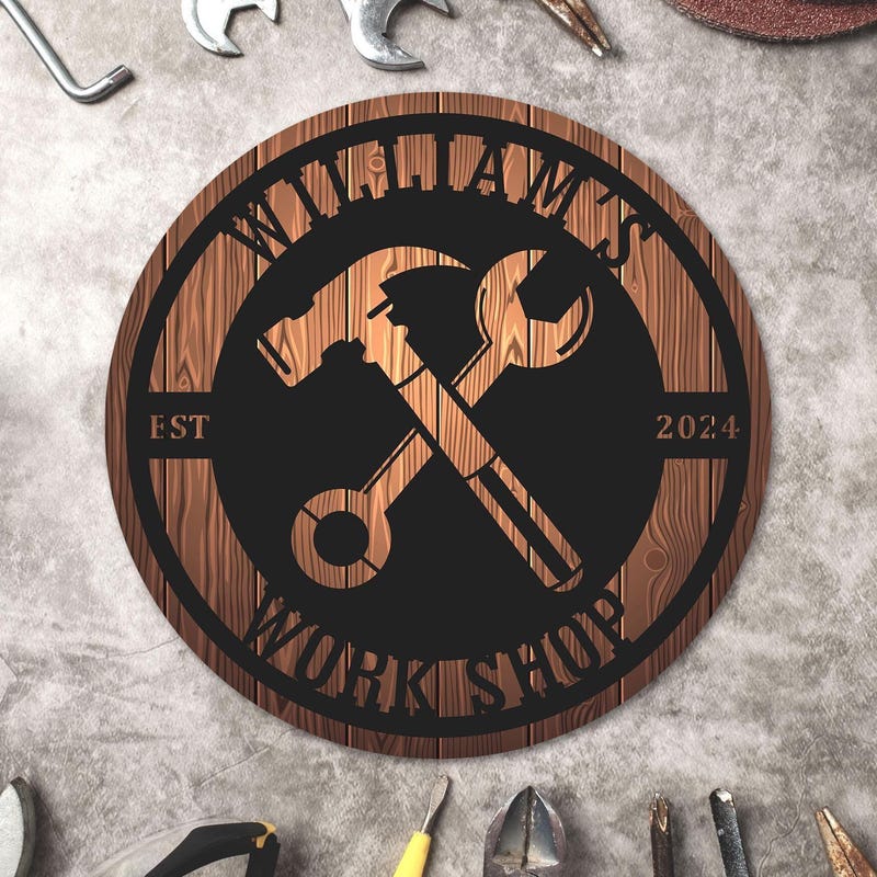 Workshop Sign - Etsy