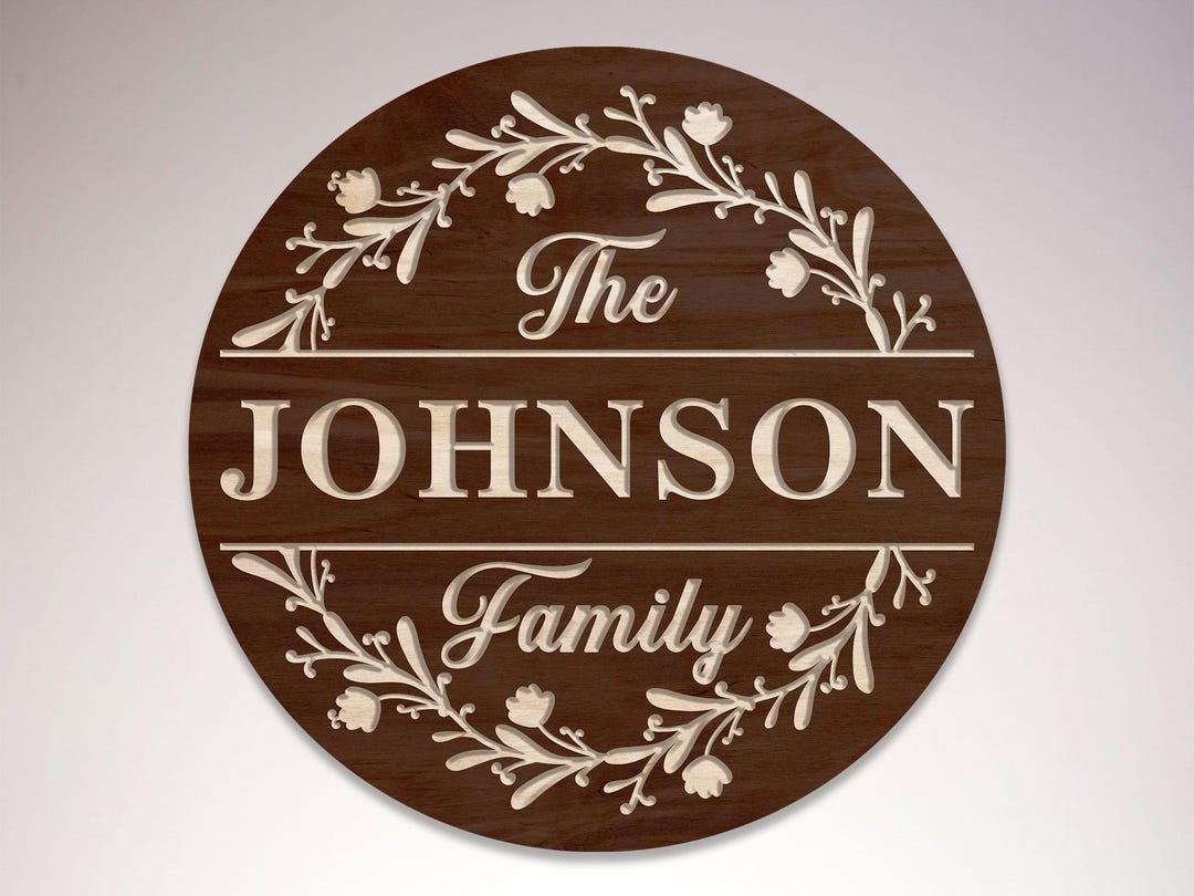 Rustic Last Name Wood Sign, Shiplap Wall Decor, Housewarming Gift ...