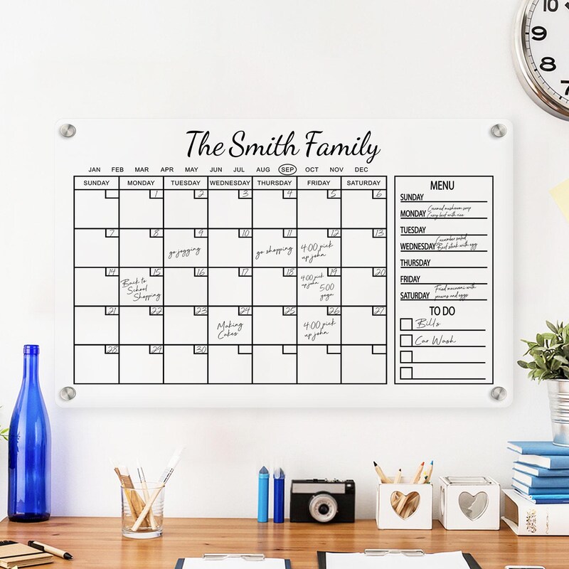Calendar Wall - Etsy