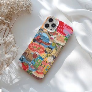 Italy Collage Phone Case Italian Summer European Vacation iPhone 17 16 ...