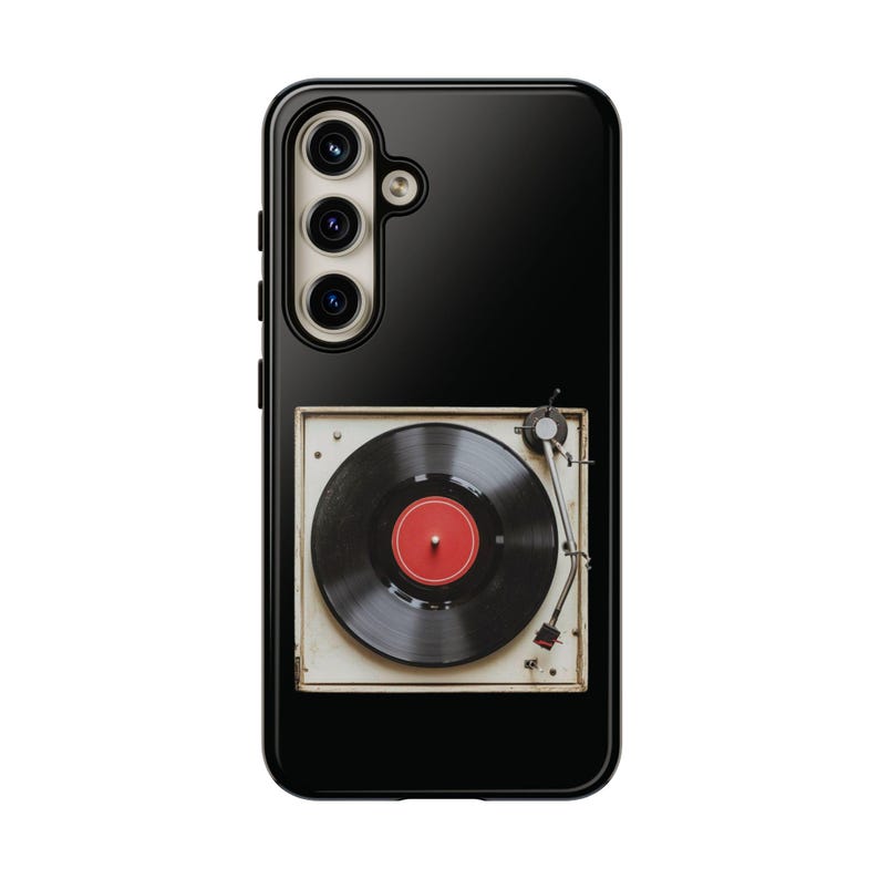 Vintage Record Player Phone Case Music Lover Vinyl iPhone 17 16 15 14 ...
