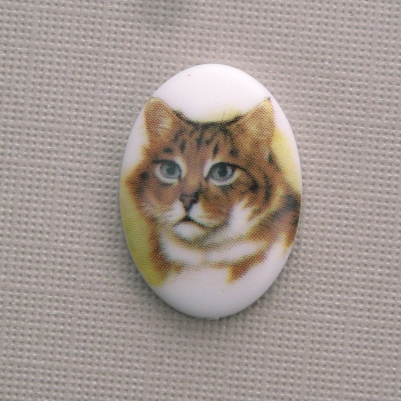 Cat Cameo Necklace - Etsy