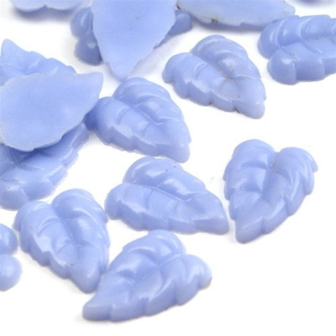 Cabochons vintage en plastique bleu clair 11 mm CPL04 - Etsy France