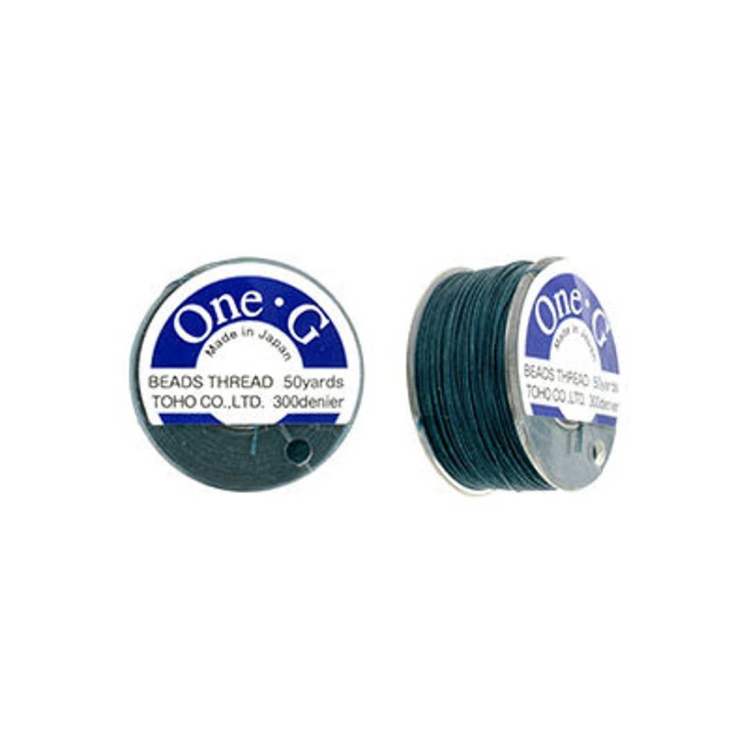 One-g Toho Beading Thread Nylon 50 Yards 125 Yards 250 Yards - Deep ...