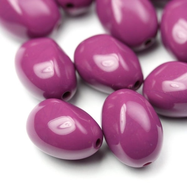 Oval Lucite Beads - Etsy