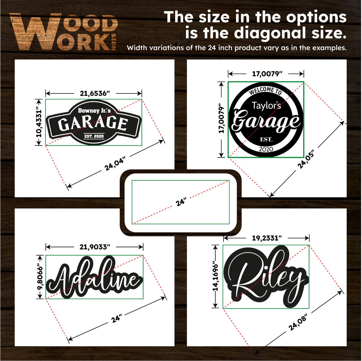 Wooden Company Name, Custom Design Business Sign, Wood Name Sign, Store ...