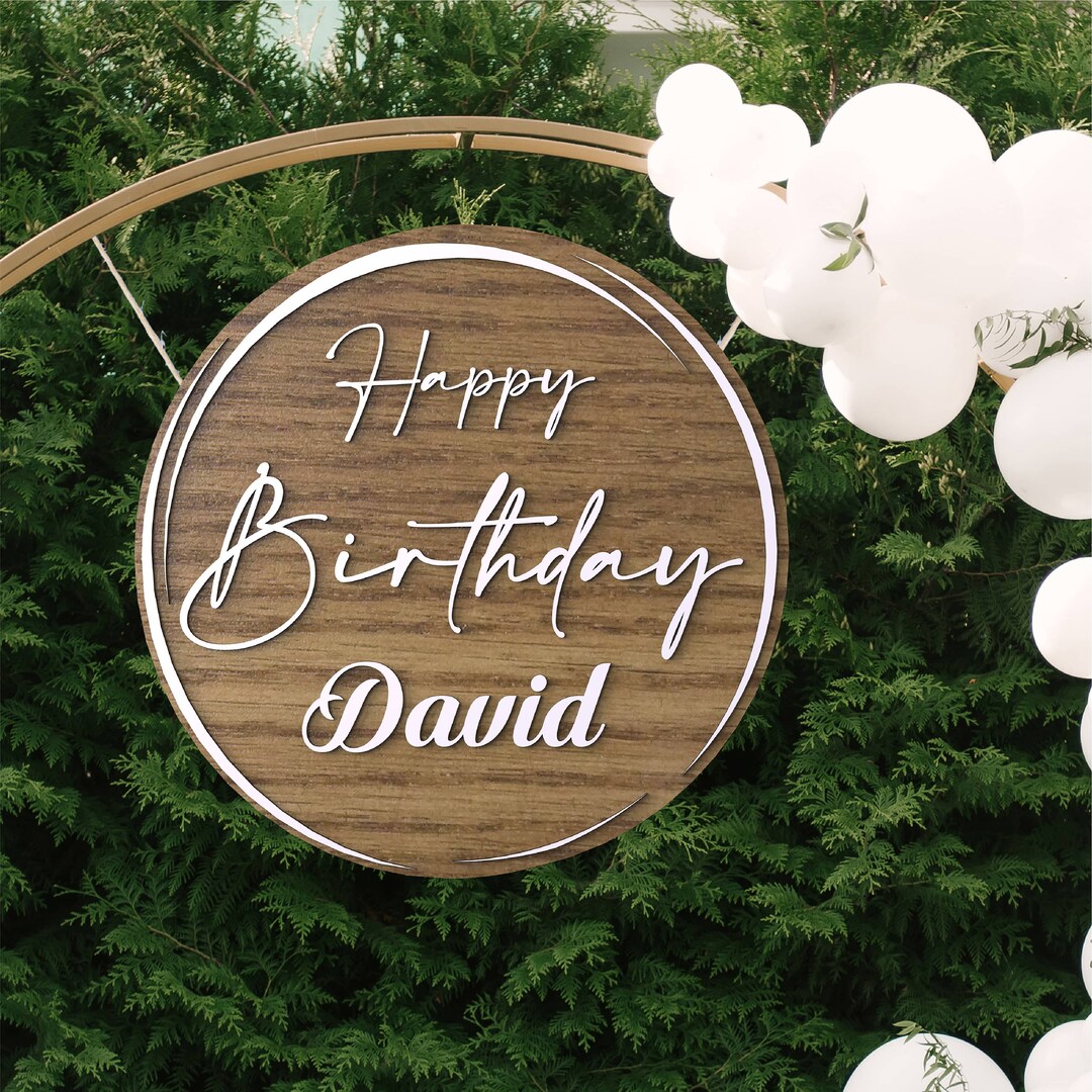 Birthday Sign, Party Decor, 1st Birthday Party Sign, Wall Decor ...