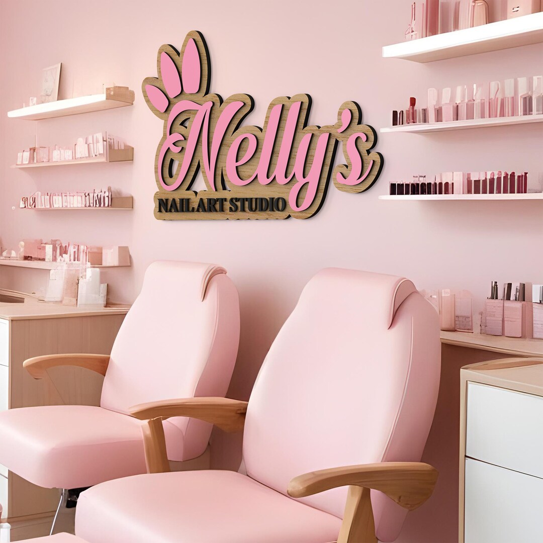 Wooden Company Name, Custom Design Business Sign, Wood Name Sign, Store ...