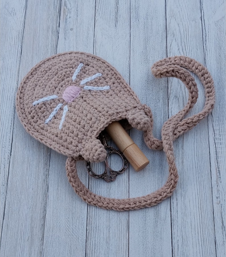 Small, Fun, Cat, Bag, Homemade, Crochet, Gift, Cute, Play Time, Toddler ...