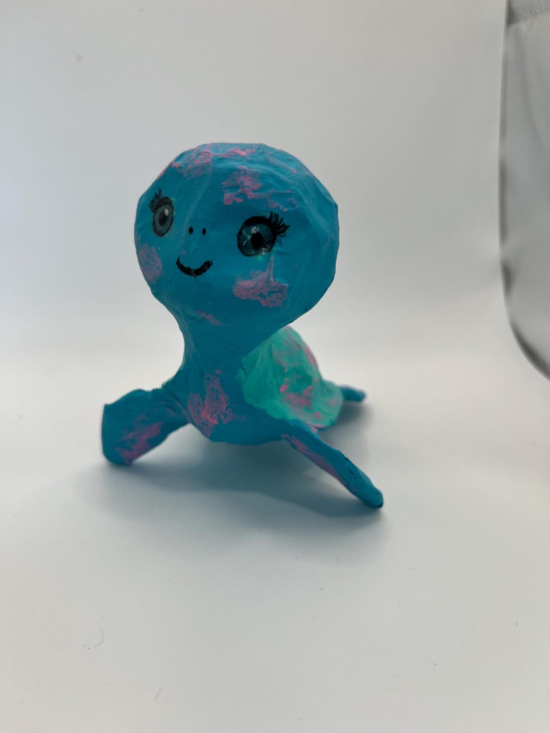 Handmade Paper Mache Small Turtle - Etsy