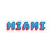 Miami Sticker Vinyl Inter Sticker Sports Soccer Decal Merch Miami ...