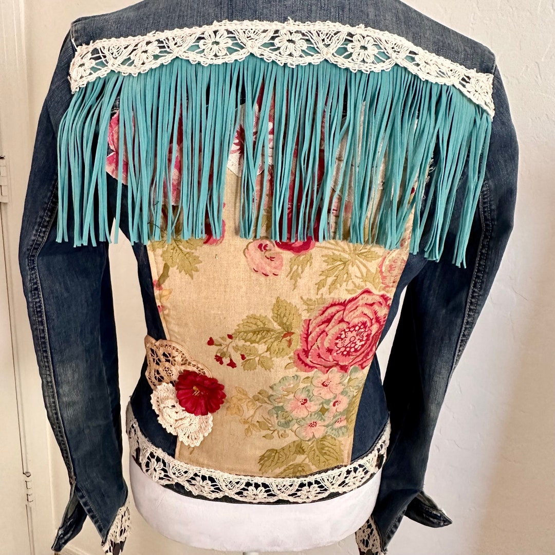 Sweet Innocent Boho Country Western Rodeo Cowgirl Reworked KUT FROM the ...