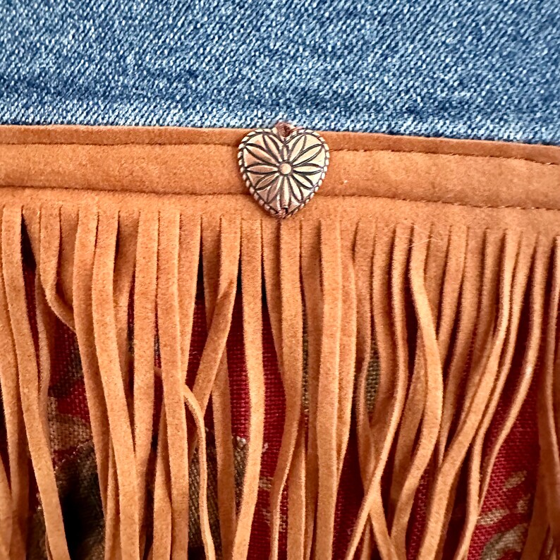 Little Girl's Western Cowgirl Upcycled SOHO BLUE Denim Jean Jacket ...